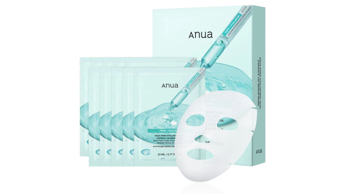 Anua BOGO PDRN Hyaluronic Acid Serum Mask: Glassy Skin in 15 Minutes ...